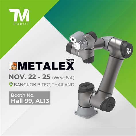 Welcome To Visit Techman Robot At METALEX 2023 Techman Robot