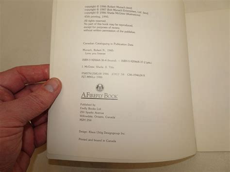 Love You Forever Book Pages