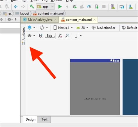 The Widgets In Android Studio V Does Not Appear In Design Mode Stack Overflow