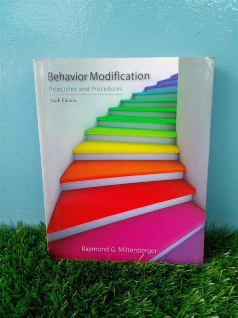 Behaviour Modification Principles And Procedures 6th Edition Hobbies And Toys Books And Magazines