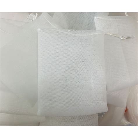 On Sale ถุงตีฟอง ถุงตาข่ายตีฟอง เชือกเงา ขนาด 10x12 Cm แพ็ค 50 ใบ Ptc Sk Thaipick