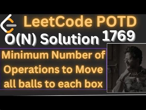 Sai Siddhu Ragipani On Linkedin Leetcode Potd Leetcode 1769 On Solution Minimum Number Of