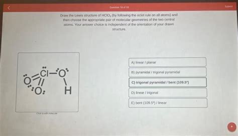 [solved] Help Urgent Draw The Lewis Structure Of