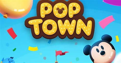 선데이토즈 모바일 퍼즐 게임 디즈니 팝 타운 국내 시장 출시