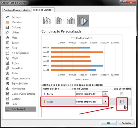 Gráfico Meta x Realizado no Excel Passo a Passo Ninja do Excel