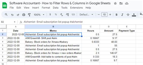 How To Filter Rows And Columns In Google Sheets Software Accountant