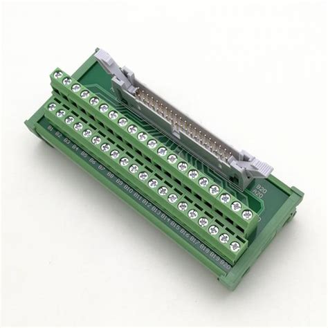 China IDC40 40 Pin Connector Terminal Blocks Breakout Board 1M Cable For Mitsubishi China