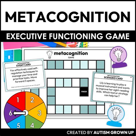 Metacognition Executive Functioning Game — Autism Grown Up