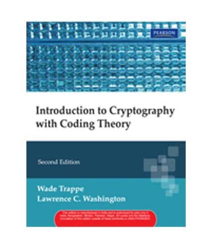 pre owned introduction to cryptography with coding theory 9788131714768 8131714764 paperback