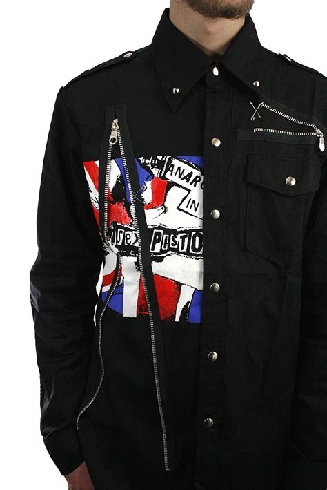 Рубашка Sex Pistols РШ004 купить в интернет магазине