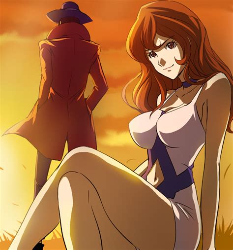 Mine Fujiko Zenigata Kouichi And Naya Gorou Lupin Iii Drawn By