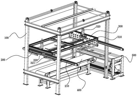 一种板材自动运输架的制作方法