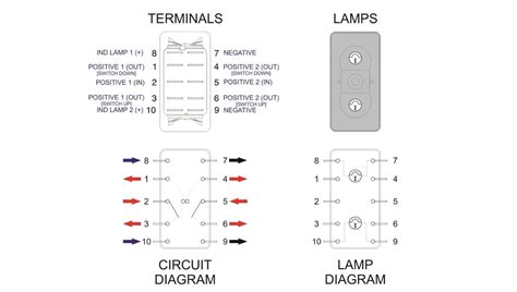 Diagrama De Cableado Del Interruptor Basculante De 10 Pinesweup