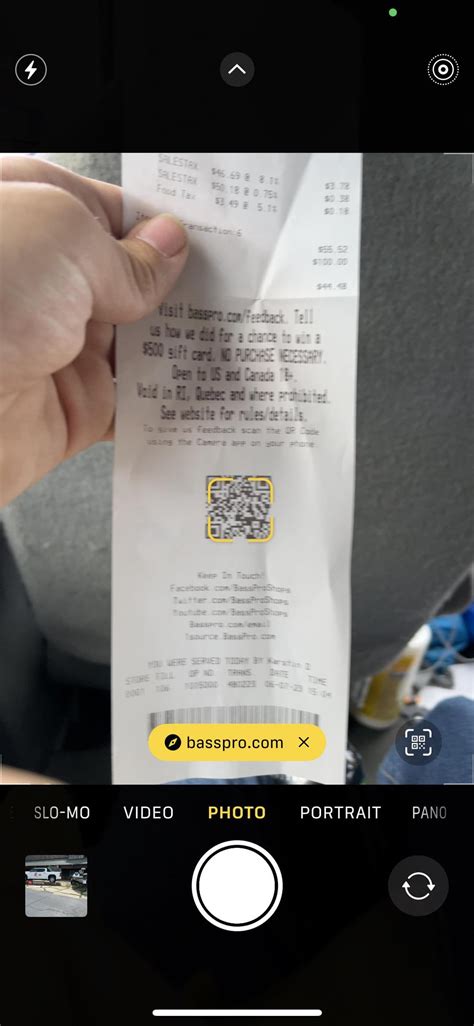 [17 0 Db1] Now Qr Code Links Show Up Above The Shutter Button Instead Of Below The Code R Iosbeta