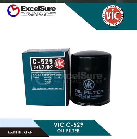 Vic Oil Filter C 529 ‣ Excelsure Marketing Corporation