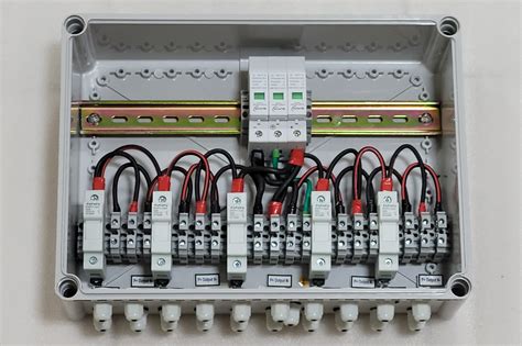 Array Junction Box Dcdb Box And Acdb Box 6 In 6 Out 1000v