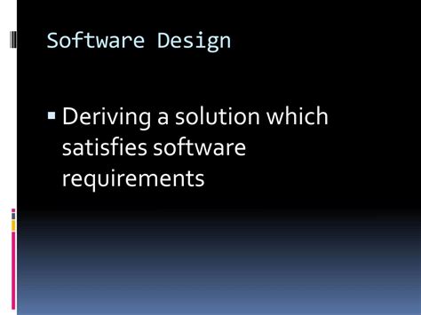 PPT Software Design PowerPoint Presentation Free Download ID 2403632