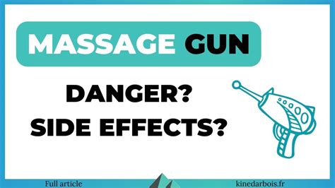 Percussion Massager Dangers Side Effects Contraindications