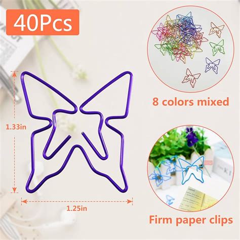 Manualidades Con Clips De Papel De Mariposa