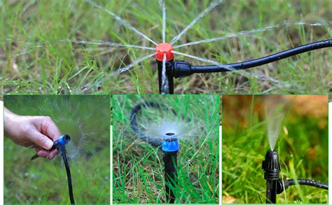 60 Pcs Drip Irrigation Sprayer Emitters For 1 4