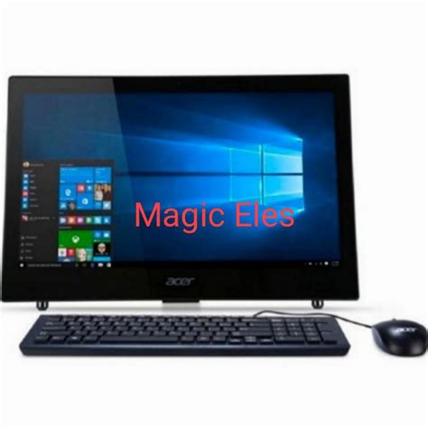 Jual PC All In One Intel Celeron Ram 4GB HDD 500GB SSD 256GB Windows 10 Lengkap Shopee Indonesia