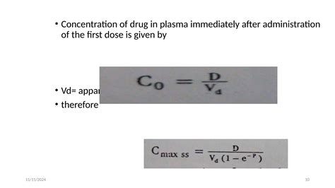 Loading Dose And Maintainance Dose Power Point Pptx Pptx