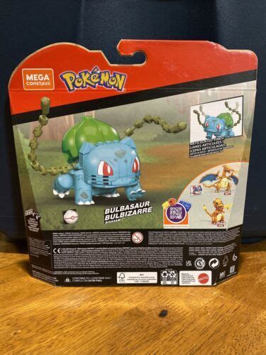 Bulbasaur Pokemon Mega Construx Wonder Builders Construction Set Brand