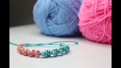 آموزش دستبند بافتنی 1روش خفن که بتونی با تیکه نخ ها دستبند درست کنی