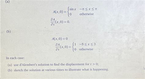 Solved a A x sinx πxπ otherwise Chegg com