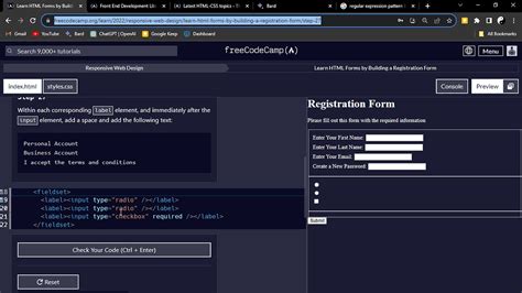 Why Does Changes To After Next Question In Html Form HTML CSS The