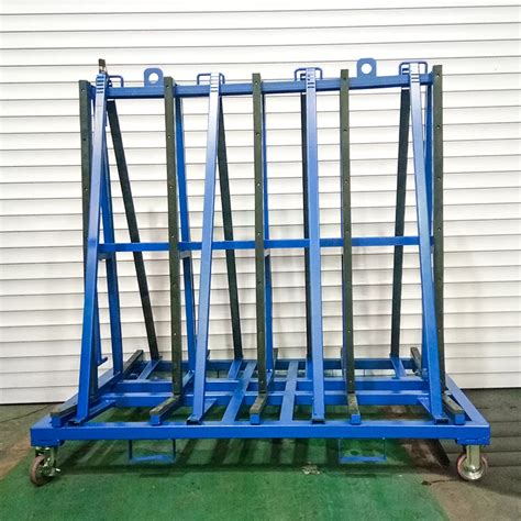 Pneumatic Vacuum Lifter Or Electrical Vacuum Lifter Glass Storage Rack