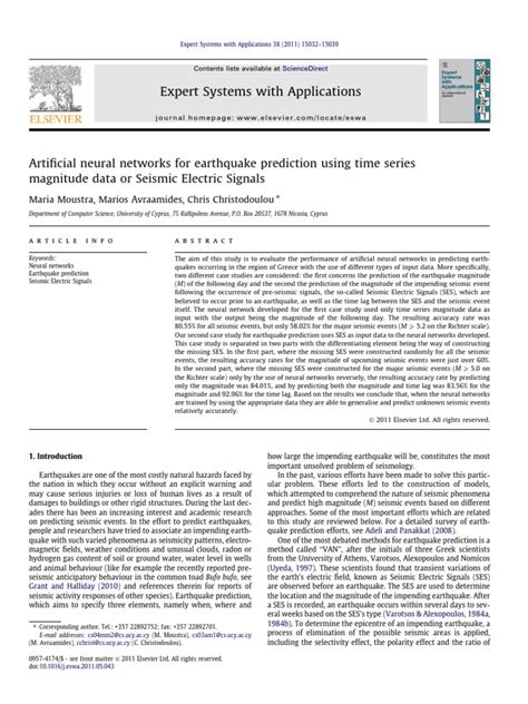 Artificial Neural Networks For Earthquake Prediction Using Times Series Magnitude Data Or