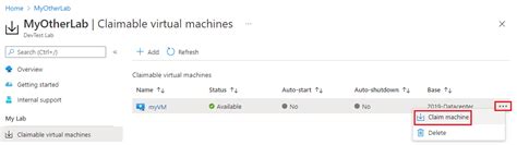 Access Claim And Connect To Lab VMs Azure DevTest Labs Microsoft