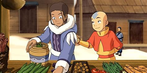 Avatar Last Airbender Aang And Katara Actors Pose Together In New Images