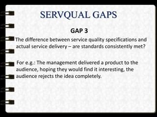 SERVQUAL MODEL PERT CPM PROJECT MANAGEMENT POWERPOINT PRESENTATION PPT