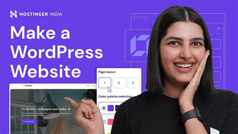 How To Make A Wordpress Website Fast And Easy With Hostinger Blog Theme