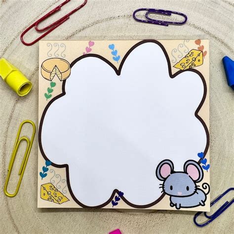 Memo Pad Etsy