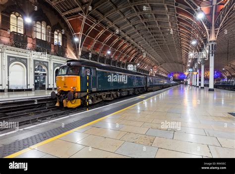 First Great Western Railway Class 57 Locomotive At London Paddington