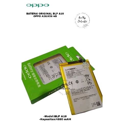 Jual Baterai Oppo A A G Blp A Baterai Original Distributor Shopee Indonesia