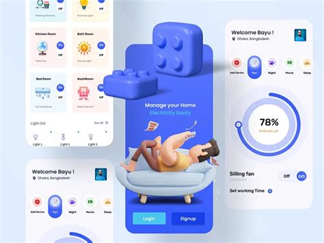 一手掌控！12组智能家居app界面设计灵感！ 优优教程网 自学就上优优网 智能家居是在互联网影响之下物联化的体现。智能家居通过物联网技术将家中的各种