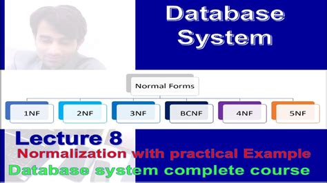 database normalization 2 1nf 2nf 3nf bcnf normalization complete example database