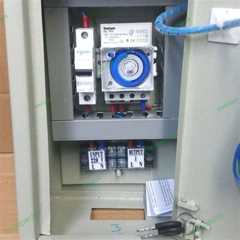 Promo Terlaris Timer Lampu Manual Dan Automatispanel Timer Lampubox