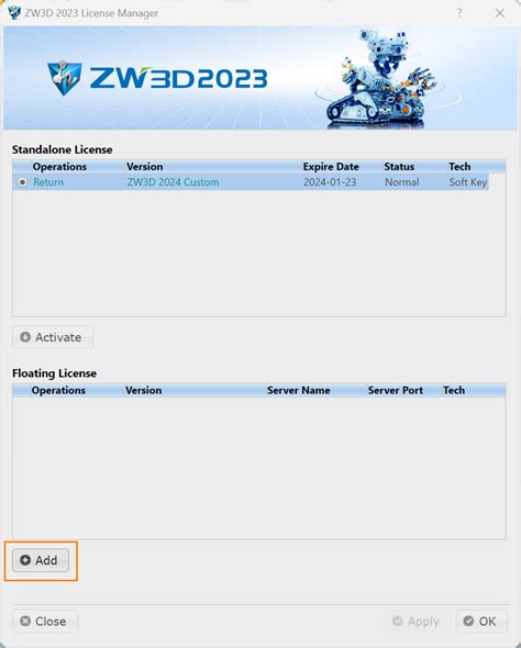 How To Obtain A Floating License For Zw3d 2023 And Earlier Versions