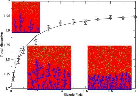 figure 3 from microscopic model of diffusion limited aggregation and