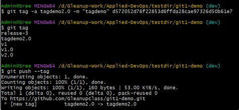 applied devops github series 4 git tag git reflog and git stash