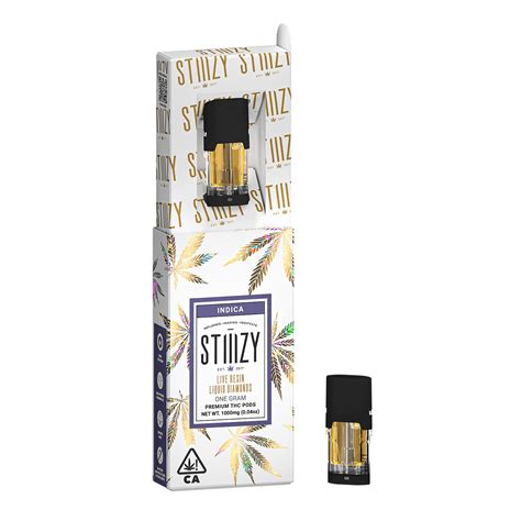Stiiizy White Widow Live Resin Liquid Diamonds Pod 1g Leafly