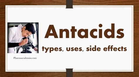 Antacids Types Uses Side Effects Pharmaacademias