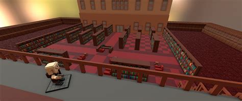 The Library A Voxel Battlemap Rtabletopsimulator
