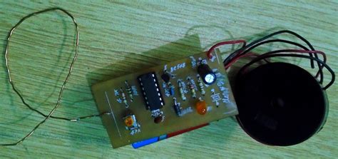 Broken Wire Detector Circuit Using IC CD