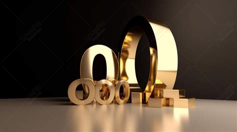 놀라운 3d 일러스트레이션 고급스러운 배경에 반짝이는 금색 금속 링과 블록 세트 금 배경 금색 배경 놀라 배경 이미지 Hd 금 금색 놀라 배경 사진 무료